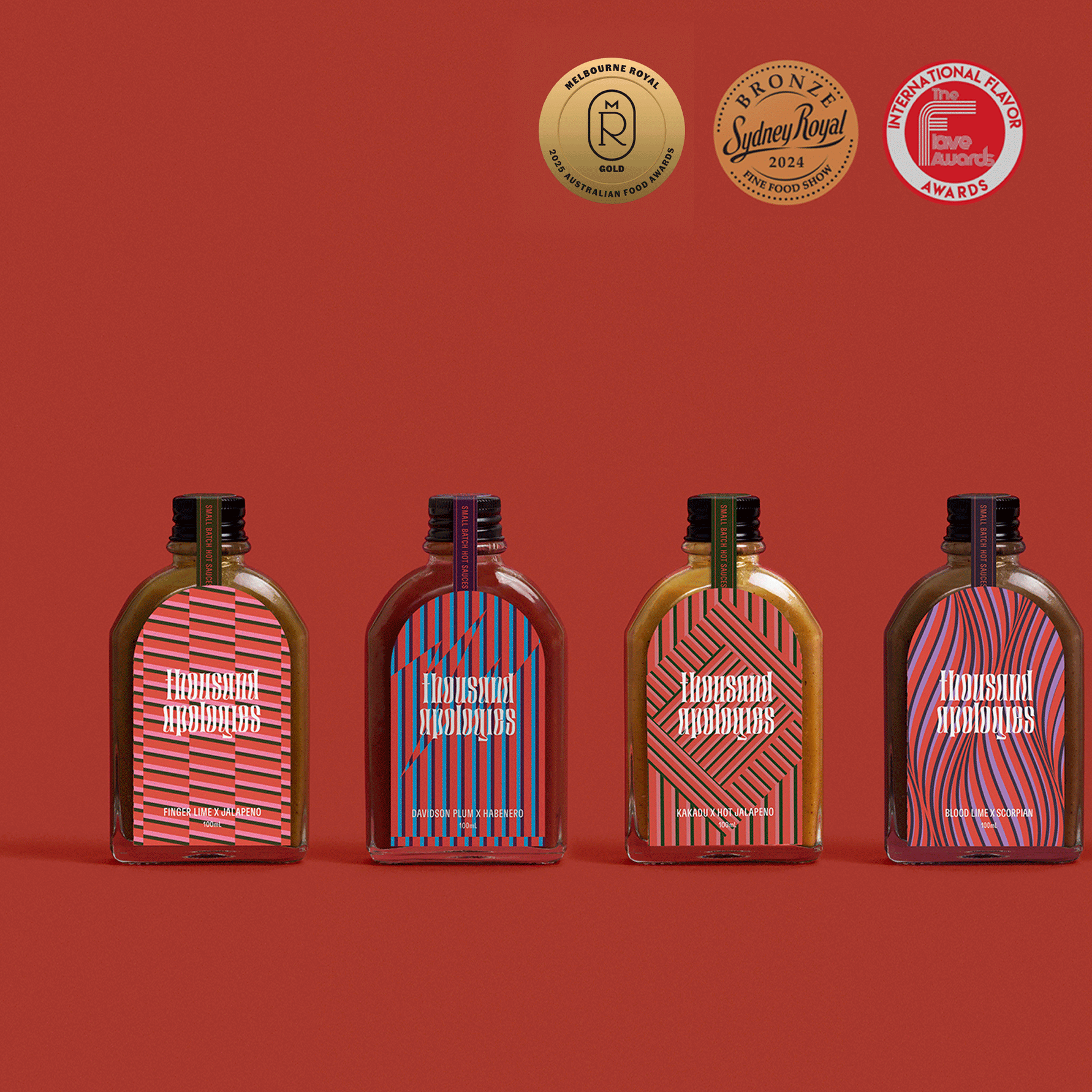 Award-Winning Australian Hot Sauces | Thousand Apologies